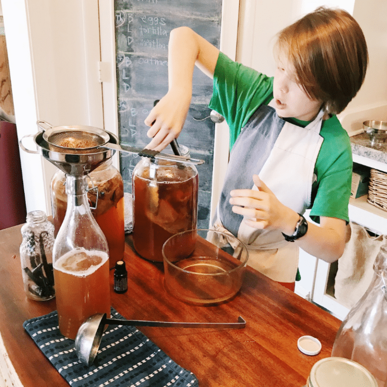 How to Make Kombucha - Roots & Boots