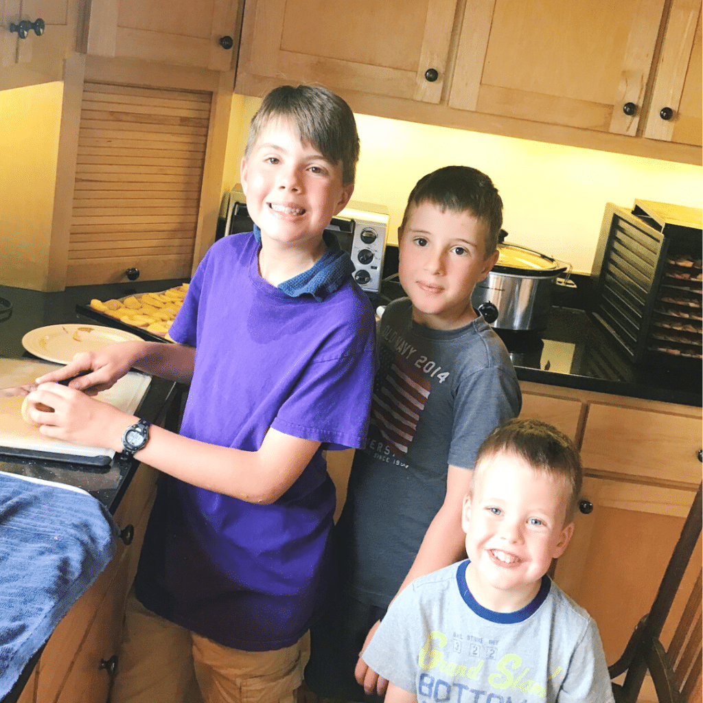 Make Your Own Dehydrated Peach Chips - Roots & Boots