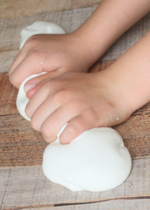 Homemade Flubber with Essential Oils - Roots & Boots