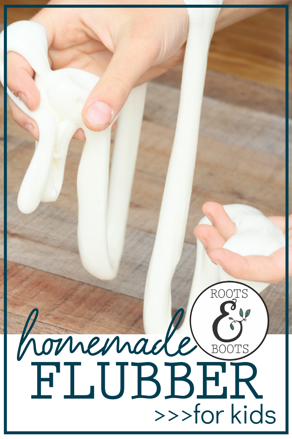 Homemade Flubber with Essential Oils - Roots & Boots