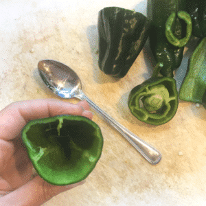 The Easiest Way to Deseed a Pepper - Roots & Boots