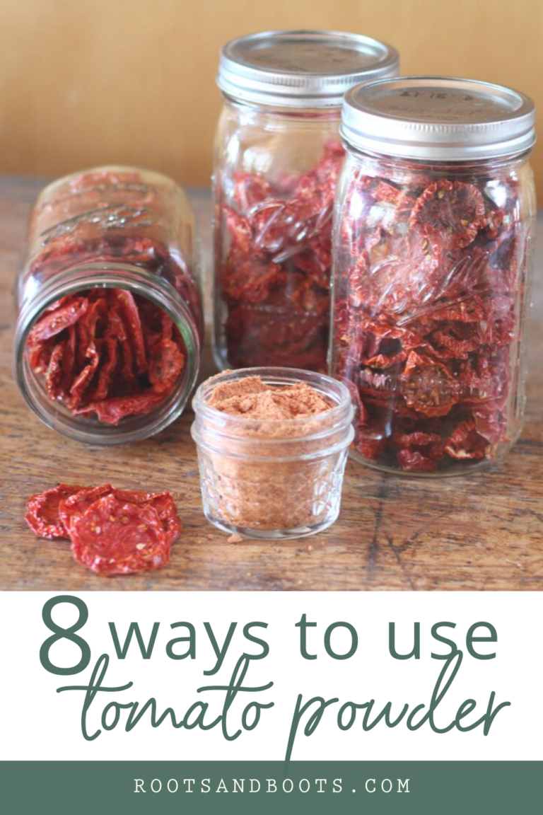 How to Make & Use Tomato Powder - Roots & Boots
