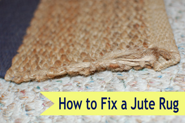 How to Fix a Jute Rug - Roots & Boots