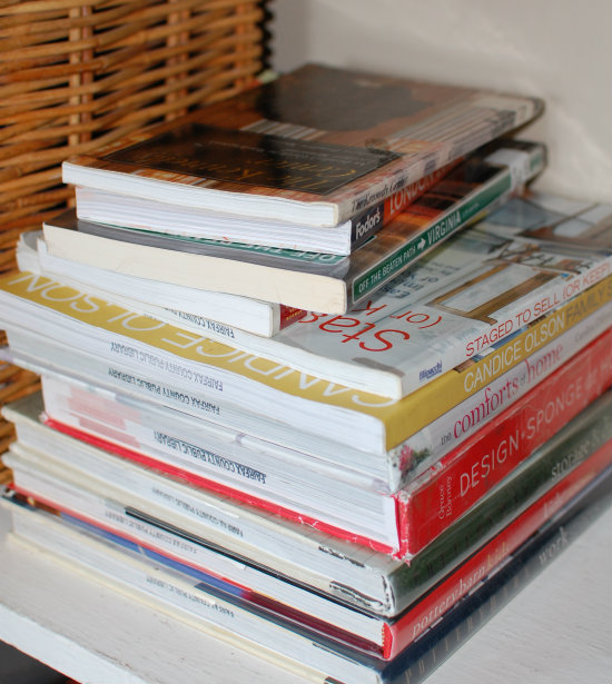 My stack of library books - Roots & Boots