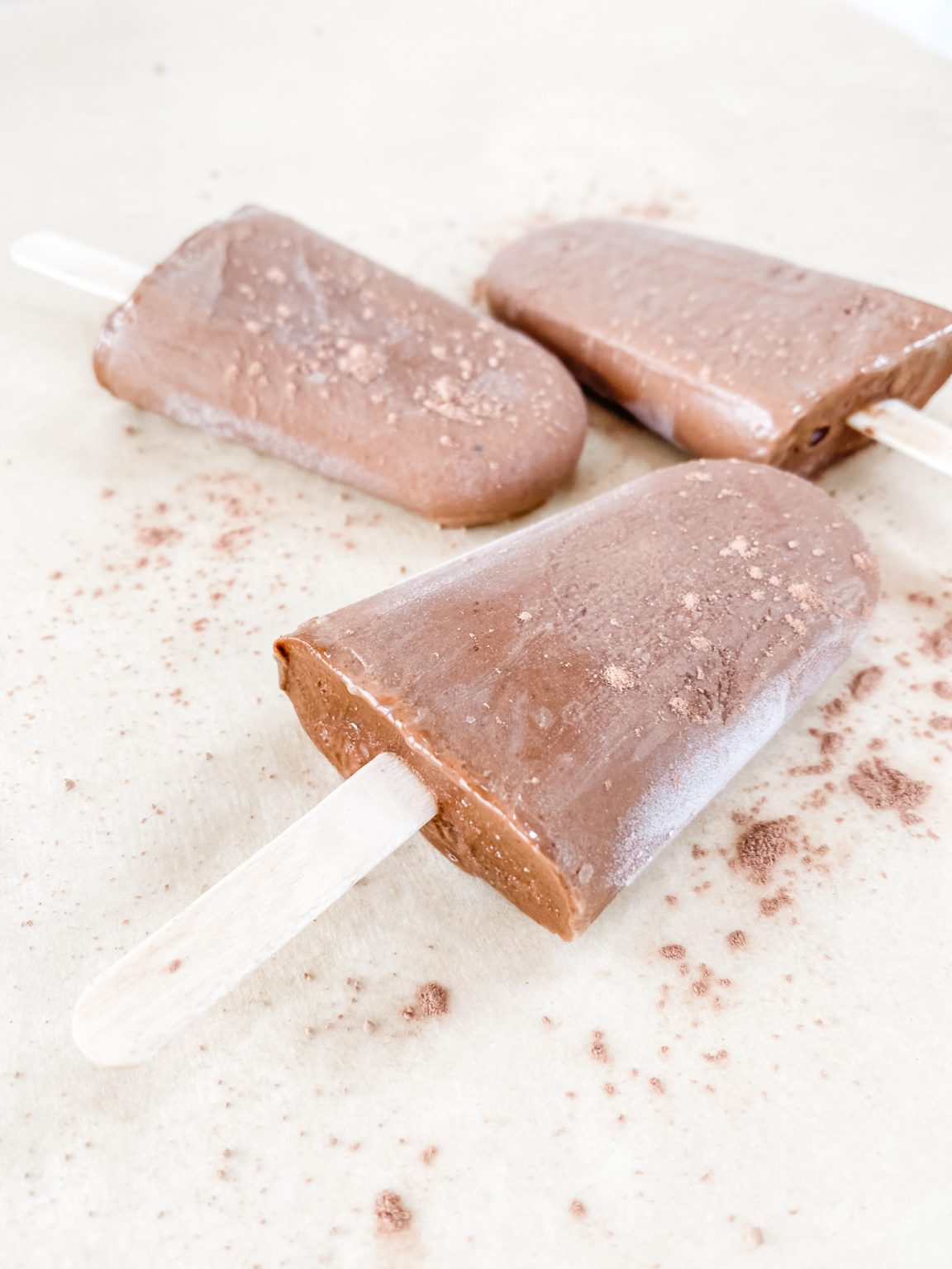 Fudgy Popsicles {gluten & sugar free} - Roots & Boots