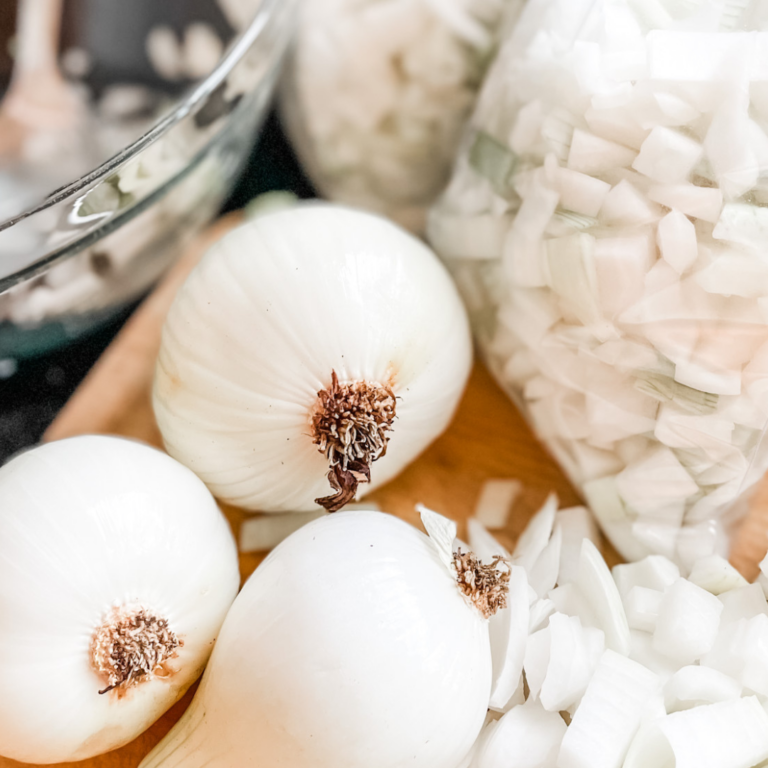 How to Freeze Onions - Roots & Boots