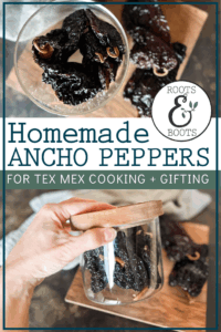 How to Make Ancho Peppers - Roots & Boots